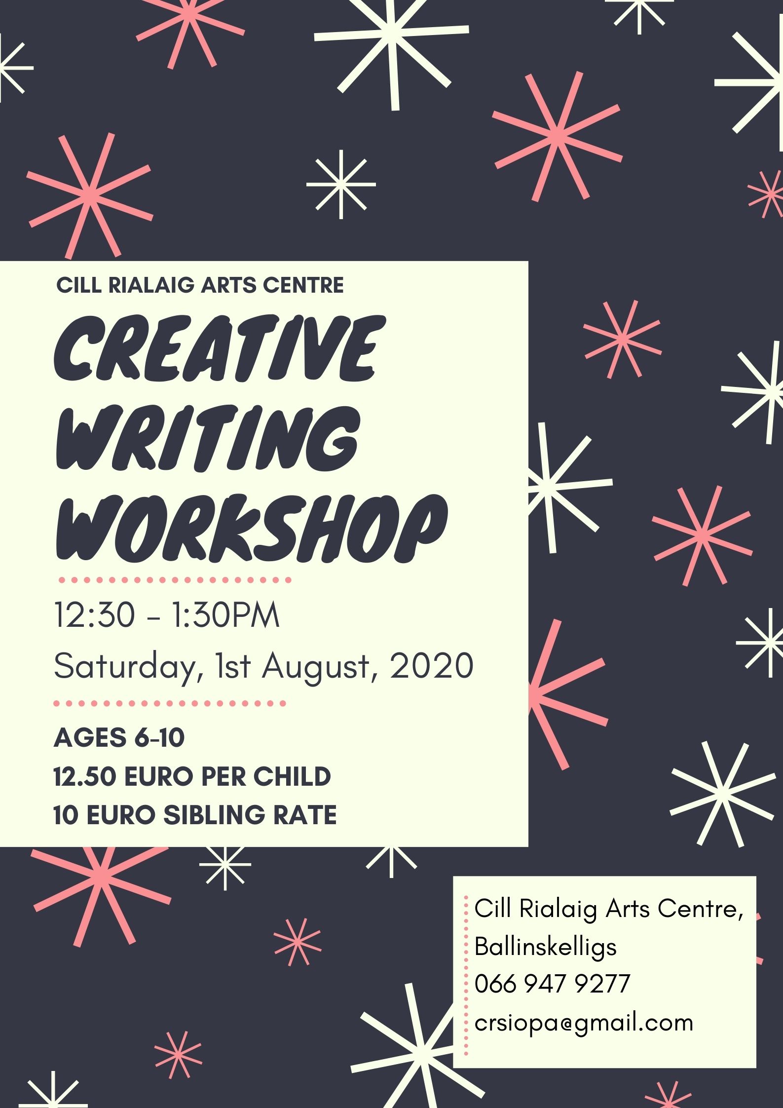 Creative Writing for Kids! – Cill Rialaig Arts Centre